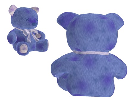 Second Life Marketplace - Blue Plushie of Loyalty (Transfer Only)