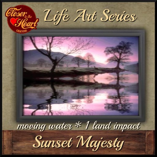 Second Life Marketplace - Life Art Series - Sunset Majesty***
