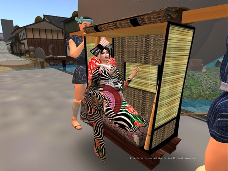Second Life Marketplace - Japanese Litter (Kago) for Geisha / Wearable ...