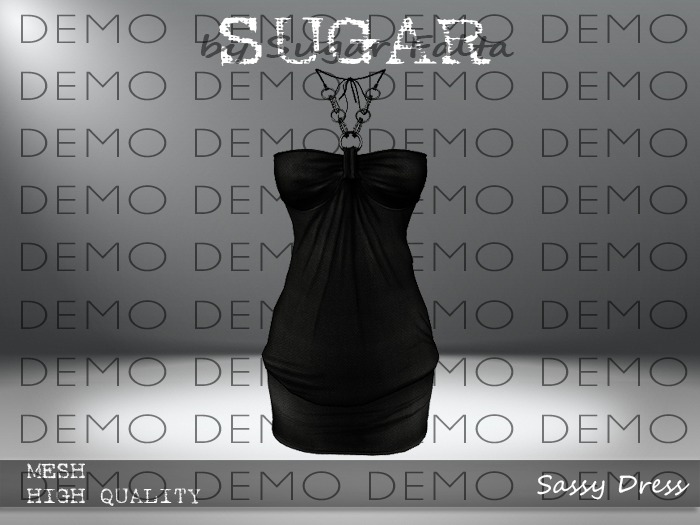 Second Life Marketplace - SUGAR - Sassy Dress - DEMO DEMO DEMO
