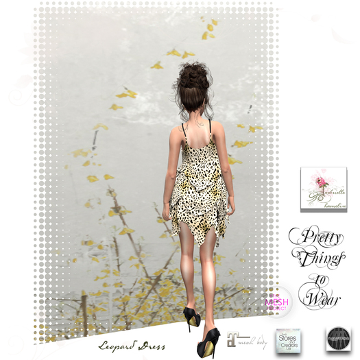 Second Life Marketplace - Pretty Things ** Updated Leopard Print Willow ...