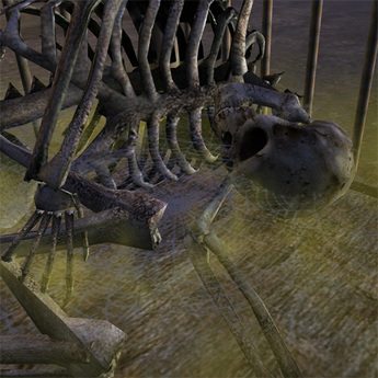 Second Life Marketplace - Caged Skeleton – Copyable halloween/dead ...