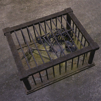 Second Life Marketplace - Caged Skeleton – Copyable halloween/dead ...