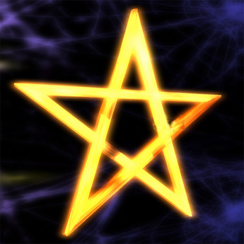 Second Life Marketplace - Burning Pentagram, or Pentacle – On/off ...