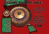 Second Life Marketplace - roulette table for casino or games room
