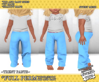 Second Life Marketplace - DEMO~*Sweet Tots*~ Trent Pants