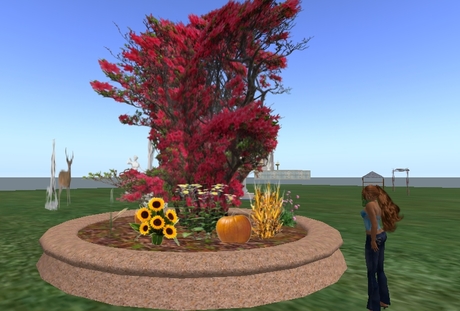 Second Life Marketplace - Autumn Splendor Tree Planter