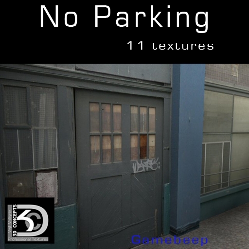 Second Life Marketplace - No Parking - Urban Textures