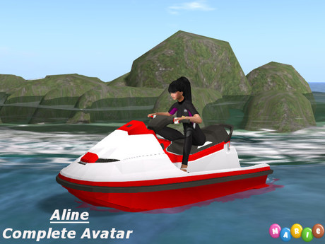 Second Life Marketplace - [Marie Avatars] Aline (Jetski) Complete ...
