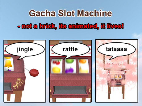 Second Life Marketplace - [SinS]-Gacha Slot Machine *DEMO*