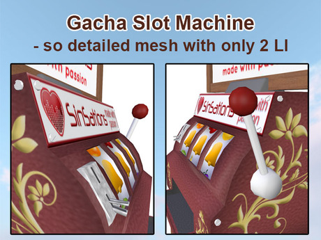 Second Life Marketplace - [SinS]-Gacha Slot Machine *DEMO*