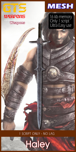 Second Life Marketplace - [GTS] Haley Sword