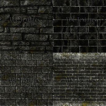 Second Life Marketplace - VOC Castle Wall Series - Dark Castle 1