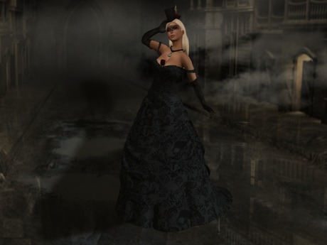 Second Life Marketplace - :DH: Halloween Dress ~Macabre~