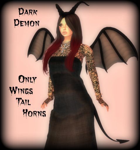 Second Life Marketplace - Black Costumes Accessories