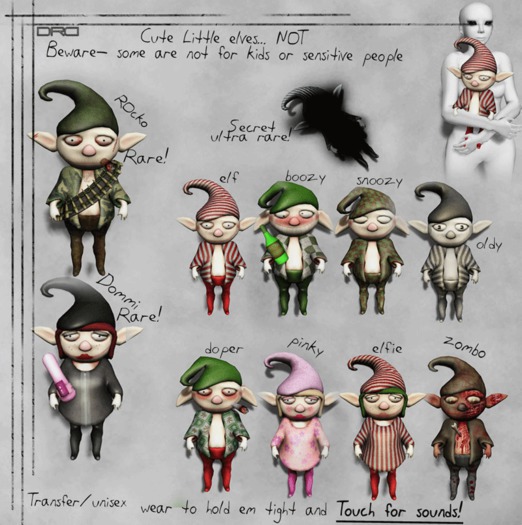 Second Life Marketplace - -DRD- Elves- Jacko secret ULTRA RARE