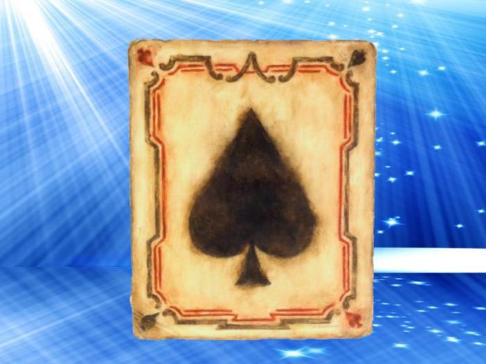 Second Life Marketplace - Old Card Suit - Spade