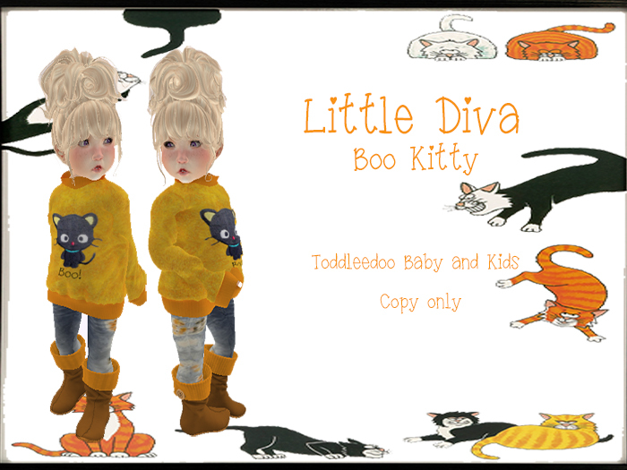 Second Life Marketplace - ~Little Diva~Boo Kitty