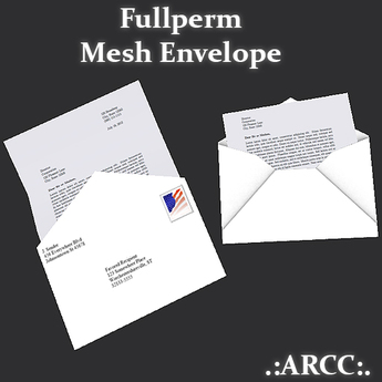 Second Life Marketplace - Mesh Envelope