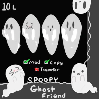 Second Life Marketplace - Spoopy Ghost Friend