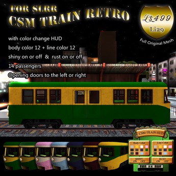 Second Life Marketplace - CSM_Train_Retro