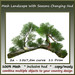 Second Life Marketplace - 2a Mesh Garden/Landsc. Saisons Set 15x7,5m curve