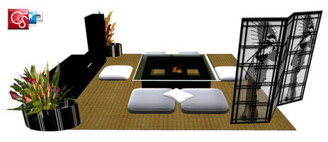 Second Life Marketplace - Japanese Modern Dining room