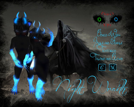 Second Life Marketplace - ~ E.E. ~ BG Mod ~Full Wraith Pack~