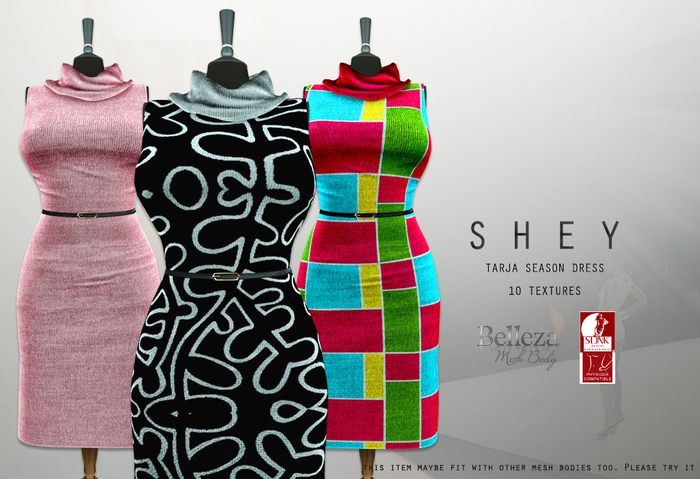 Second Life Marketplace - SHEY - Tarja Season Dress ( 10 Textures )