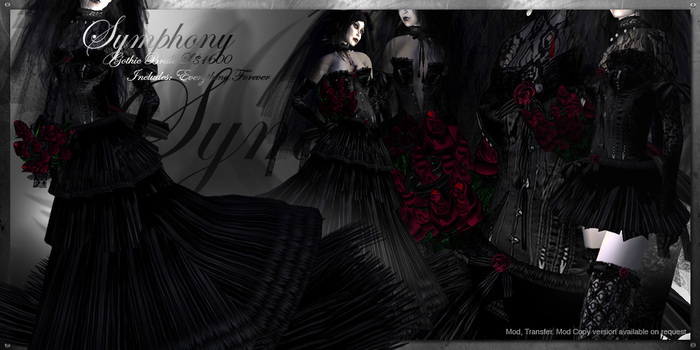 Second Life Marketplace - AVid Gothic Clothing (m) - Symphony