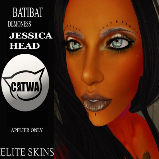 Second Life Marketplace - 150 Elite Skins*.Batibat Demon skin CATWA ...