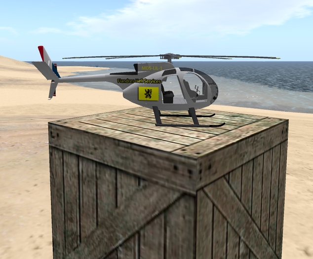 Second Life Marketplace - MD 500 Flandres Heli Service