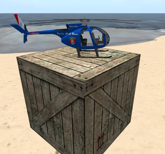 Second Life Marketplace - MD 500 Paris Heli Tour