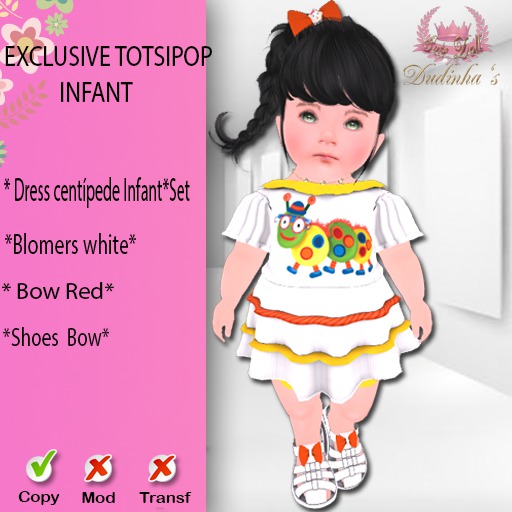 Second Life Marketplace - -CDD-Dress centipede INFANT BOX