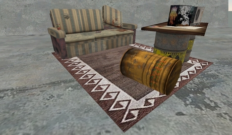 Second Life Marketplace - BLOODY MURDER COUCH & LOUNGE