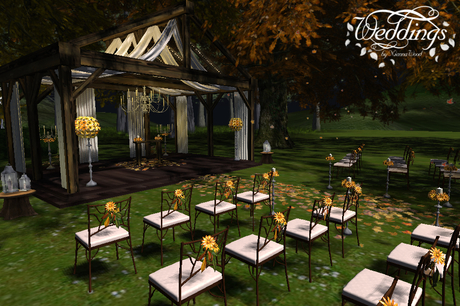 Second Life Marketplace - Autumn Beauty Wedding Set - Copy & Mod