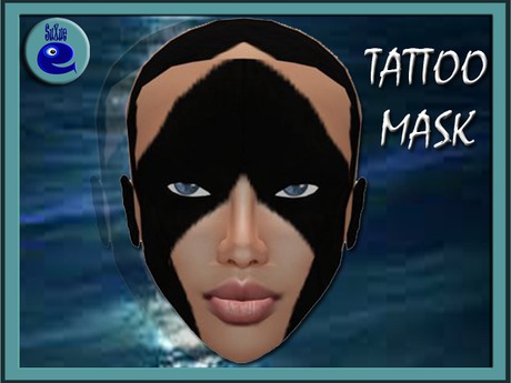 Second Life Marketplace - Tattoo Evox Halloween mask