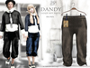 Second Life Marketplace - !gO! Dandy Boy pants - Brown