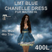 Second Life Marketplace - LMT Blue Chanelle Dress (Boxed)