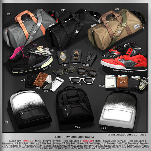 Second Life Marketplace - FLite. - My Lookbook Set