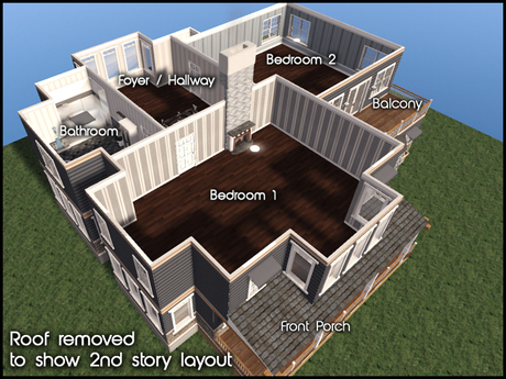 Second Life Marketplace - Charmed Country Cottage (Package)