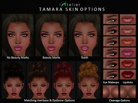 Second Life Marketplace - *l'Atelier* Tamara Skin&Shape - *Full Pack ...