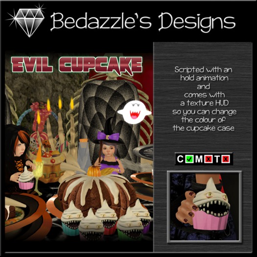 Second Life Marketplace - *BD* Evil Cupcake with hold pose