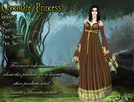 Second Life Marketplace - Chocolate Princess - Slex - Fantasy Medieval ...