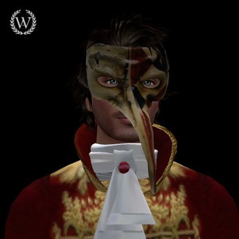 Second Life Marketplace - Scaramouche mask PACKED / máscara Scaramouche ...