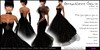 Second Life Marketplace - (SELDOM BLUE) -SENSATIONS GOWN BLACK-
