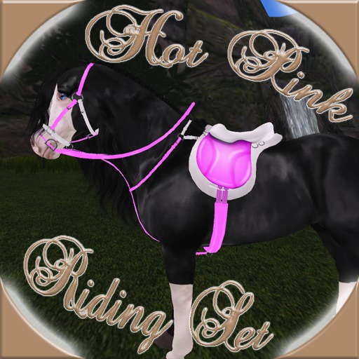 Second Life Marketplace - ! EqE ! Hot Pink Riding Set