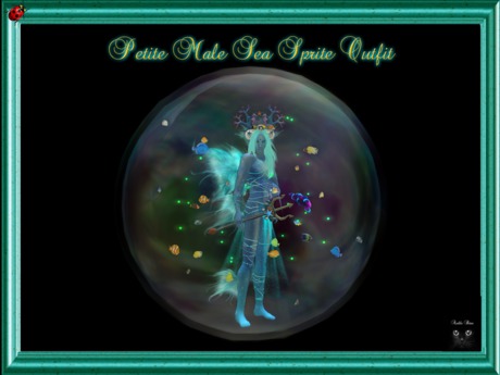 Second Life Marketplace - Petite Male Sea Sprite outfit