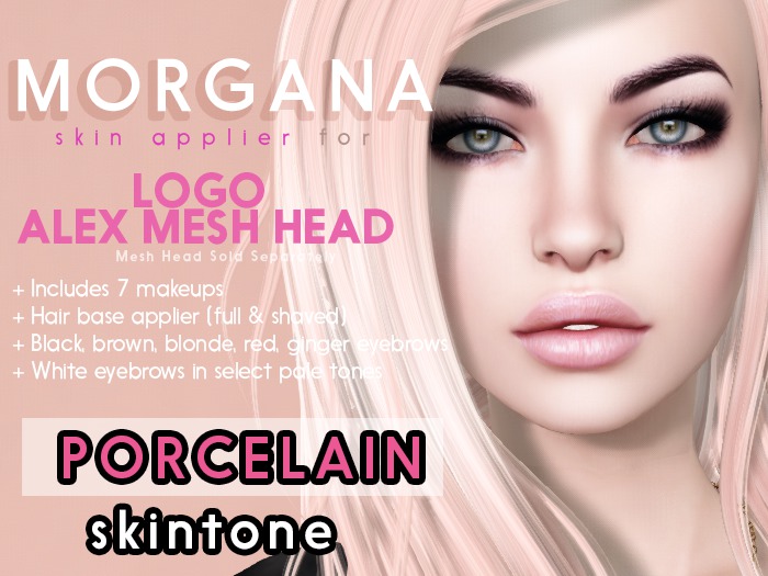 Second Life Marketplace - [PF] - Morgana - LOGO ALEX Head Applier