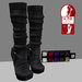 Second Life Marketplace - .: MB :. Knitted Mesh Heels Boots [TEX HUD ...